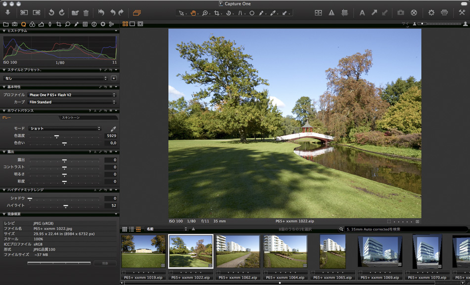 Capture One - ワークスペース: Phase One Japan デジタルバック通信
