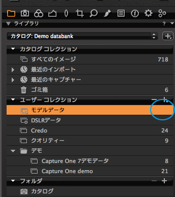 Capture One Pro 7.0.2 カタログ イメージ数の表示: Phase One Japan デジタルバック通信